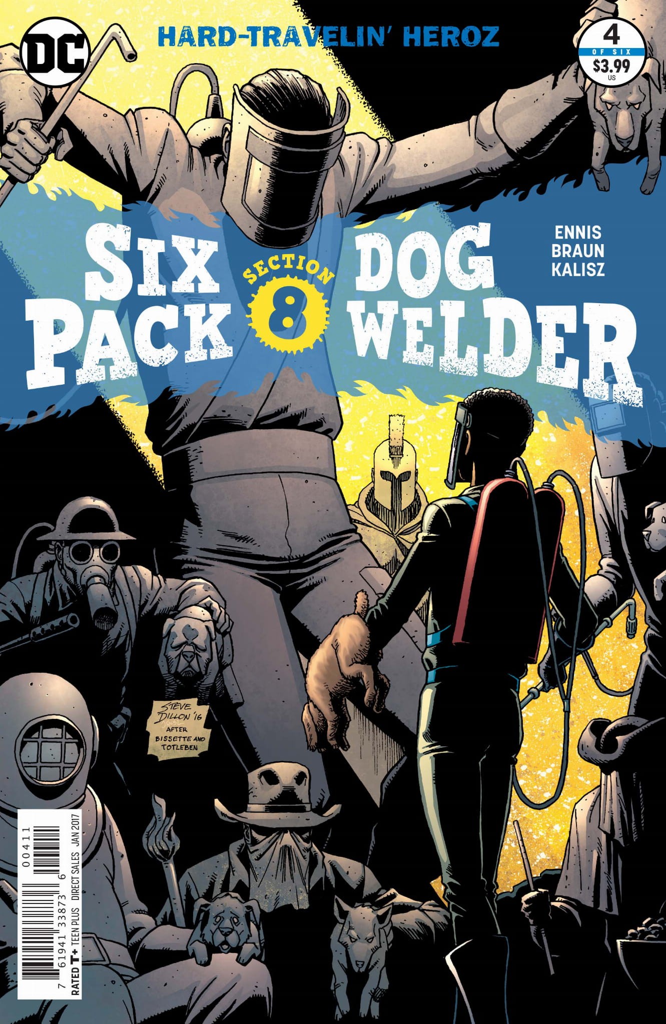 SIX PACK & DOGWELDER HARD TRAVELIN HEROZ #4 (OF 6)