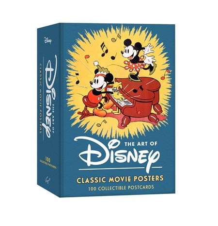 DISNEY THE ART OF DISNEY ICONIC MOVIE POSTERS 100 COLLECTIBLE POSTCARDS ...